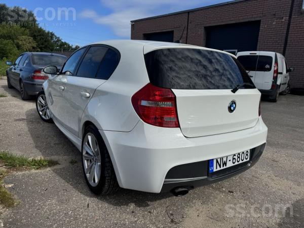 White BMW 120 2007 in Riga, with an engine capacity of 2.00 L and mileage of 247 thousand km for 4400 €, photo 6 on AUTOMOTO.COM.LV