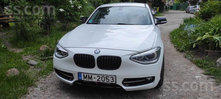 White BMW 120 2011 in Riga, with an engine capacity of 2.00 L and mileage of 322 thousand km for 5750 €, photo 1 on AUTOMOTO.COM.LV