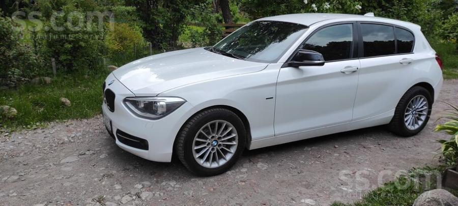 White BMW 120 2011 in Riga, with an engine capacity of 2.00 L and mileage of 322 thousand km for 5750 €, photo 3 on AUTOMOTO.COM.LV