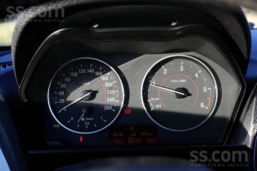 White BMW 120 2012 in Tukums, with an engine capacity of 2.00 L and mileage of 385 thousand km for 6890 €, photo 14 on AUTOMOTO.COM.LV