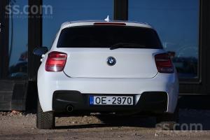 White BMW 120 2012 in Tukums, with an engine capacity of 2.00 L and mileage of 385 thousand km for 6890 €, photo 4 on AUTOMOTO.COM.LV