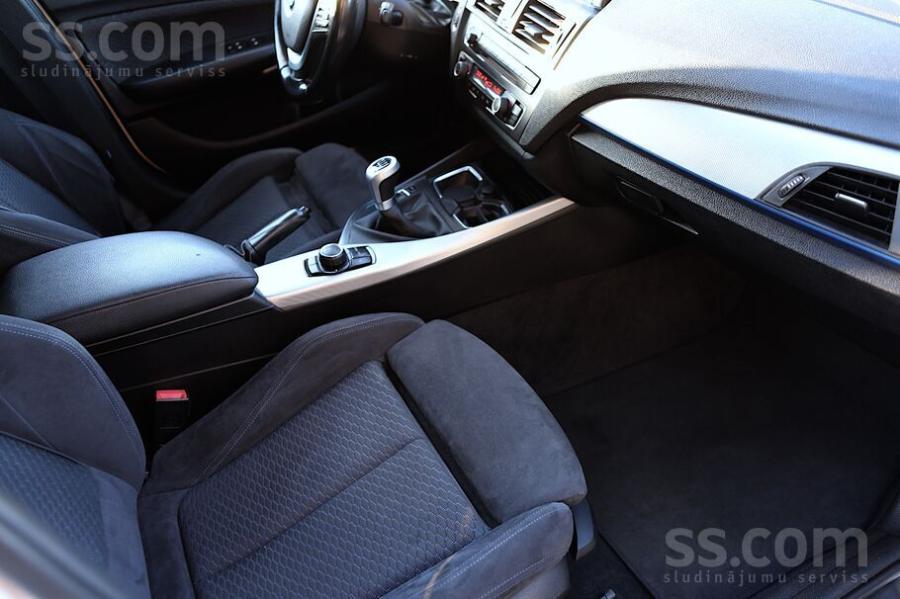 White BMW 120 2012 in Tukums, with an engine capacity of 2.00 L and mileage of 385 thousand km for 6890 €, photo 11 on AUTOMOTO.COM.LV