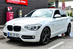 White BMW 120 2012 in Kretinga, with an engine capacity of 2.00 L and mileage of 278 thousand km for 8950 €, photo  on AUTOMOTO.COM.LV
