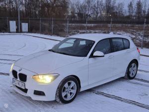White BMW 120 2013 in Marijampole, with an engine capacity of 2.00 L and mileage of 170 thousand km for 6400 €, photo 7 on AUTOMOTO.COM.LV