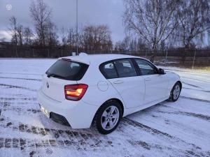 White BMW 120 2013 in Marijampole, with an engine capacity of 2.00 L and mileage of 170 thousand km for 6400 €, photo 11 on AUTOMOTO.COM.LV