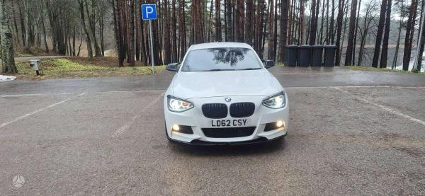 White BMW 120 2013 in Zarasai, with an engine capacity of 2.00 L and mileage of 290 thousand km for 3700 €, photo 2 on AUTOMOTO.COM.LV