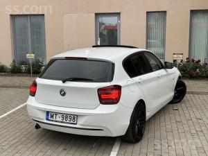 White BMW 120 2013 in Jelgava, with an engine capacity of 2.00 L and mileage of 214 thousand km for 9200 €, photo 4 on AUTOMOTO.COM.LV