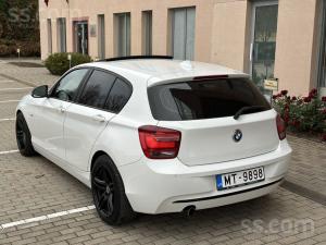 White BMW 120 2013 in Jelgava, with an engine capacity of 2.00 L and mileage of 214 thousand km for 9200 €, photo 7 on AUTOMOTO.COM.LV