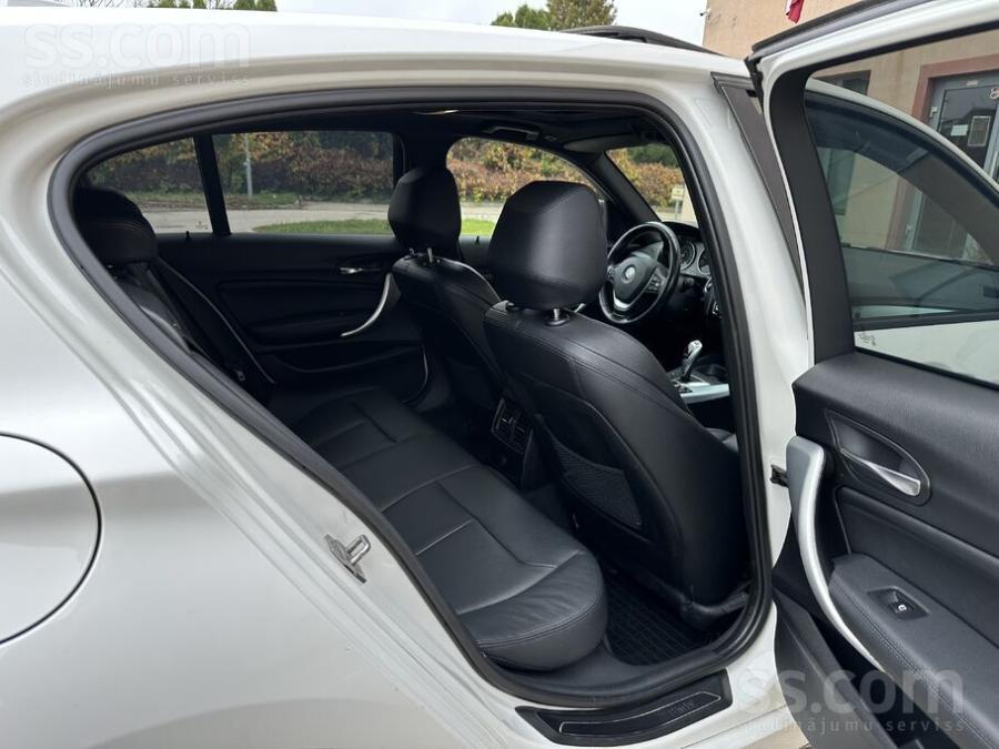 White BMW 120 2013 in Jelgava, with an engine capacity of 2.00 L and mileage of 214 thousand km for 9200 €, photo 11 on AUTOMOTO.COM.LV