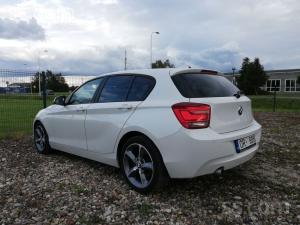 White BMW 120 2013 in Saldus, with an engine capacity of 2.00 L and mileage of 238 thousand km for 8700 €, photo 5 on AUTOMOTO.COM.LV