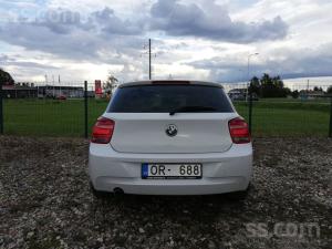 White BMW 120 2013 in Saldus, with an engine capacity of 2.00 L and mileage of 238 thousand km for 8700 €, photo 7 on AUTOMOTO.COM.LV