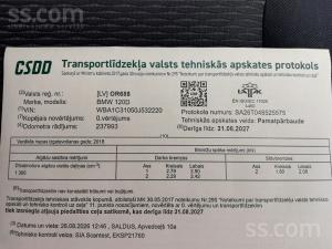 White BMW 120 2013 in Saldus, with an engine capacity of 2.00 L and mileage of 238 thousand km for 8700 €, photo 8 on AUTOMOTO.COM.LV
