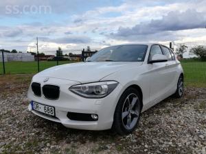 White BMW 120 2013 in Saldus, with an engine capacity of 2.00 L and mileage of 238 thousand km for 8700 €, photo 12 on AUTOMOTO.COM.LV