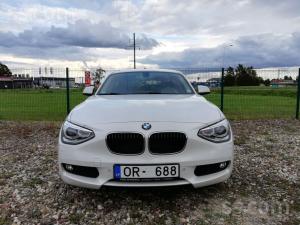White BMW 120 2013 in Saldus, with an engine capacity of 2.00 L and mileage of 238 thousand km for 8700 €, photo 13 on AUTOMOTO.COM.LV