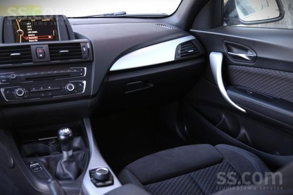 White BMW 120 2013 in Riga, with an engine capacity of 2.00 L and mileage of 190 thousand km for 6795 €, photo 9 on AUTOMOTO.COM.LV