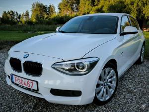 Balts BMW 120 2014 Trakai, ar dzinēja tilpumu 2.00 L un nobraukumu 230 tūkst. km par 6290 €, foto  vietnē AUTOMOTO.COM.LV