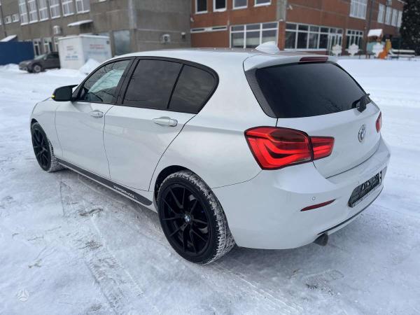 White BMW 120 2015 in Kaunas, with an engine capacity of 2.00 L and mileage of 264 thousand km for 8600 €, photo 4 on AUTOMOTO.COM.LV