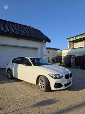 White BMW 120 2015 in Vilnius, with an engine capacity of 2.00 L and mileage of 142 thousand km for 13999 €, photo  on AUTOMOTO.COM.LV