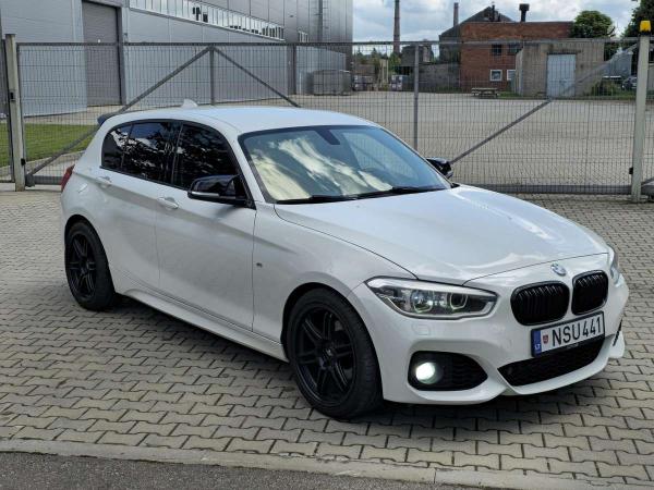 White BMW 120 2016 in Plunge, with an engine capacity of 2.00 L and mileage of 287 thousand km for 12000 €, photo 5 on AUTOMOTO.COM.LV