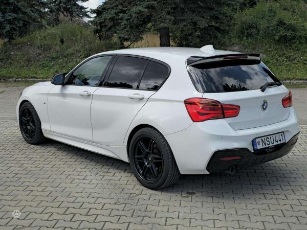 White BMW 120 2016 in Plunge, with an engine capacity of 2.00 L and mileage of 287 thousand km for 12000 €, photo 6 on AUTOMOTO.COM.LV