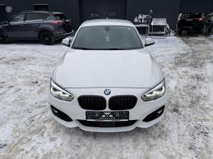 White BMW 120 2018 in Vilnius, with an engine capacity of 2.00 L and mileage of 176 thousand km for 13290 €, photo 3 on AUTOMOTO.COM.LV