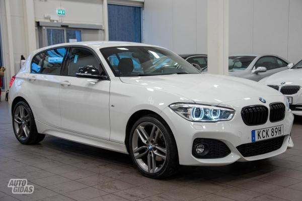 White BMW 120 2019 in Kaunas, with an engine capacity of 0.00 L and mileage of 86 thousand km for 23400 €, photo 3 on AUTOMOTO.COM.LV
