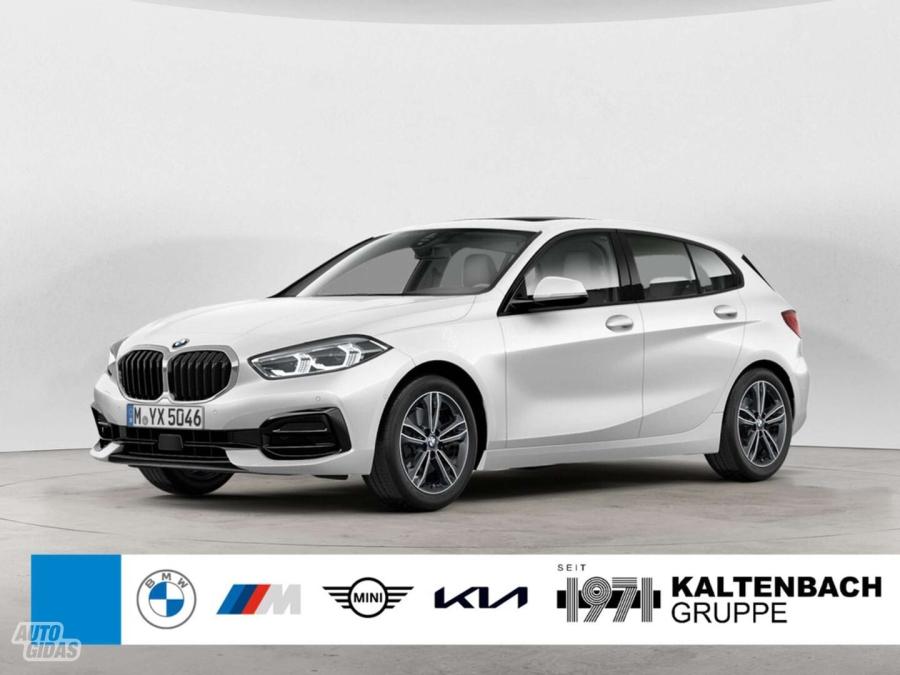 White BMW 120 2021 in Kaunas, with an engine capacity of 2.00 L and mileage of 55 thousand km for 25995 €, photo 1 on AUTOMOTO.COM.LV