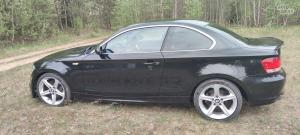 Черный БМВ 123 2007 в Вильнюс, объемом двигателя 2.00 л и пробегом 269 тыс. км за 5000 €, фото 4 на AUTOMOTO.COM.LV