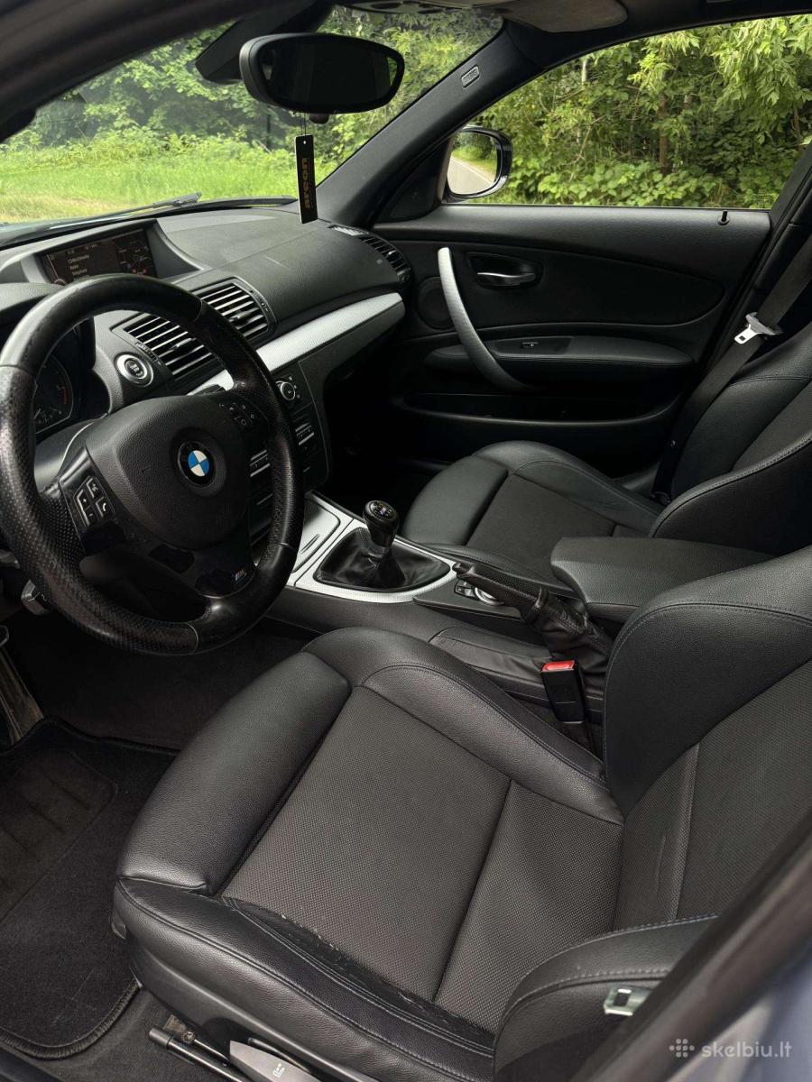 Blue BMW 123 2010 in Vilnius, with an engine capacity of 2.00 L and mileage of 400 thousand km for 3999 €, photo 8 on AUTOMOTO.COM.LV