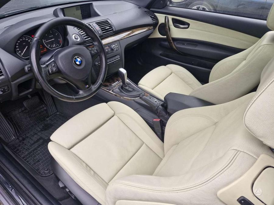 Grey BMW 123 2009 in Vilnius, with an engine capacity of 2.00 L and mileage of 240 thousand km for 6300 €, photo 13 on AUTOMOTO.COM.LV