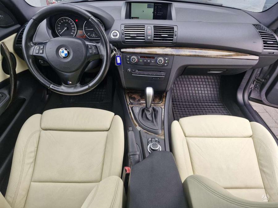 Grey BMW 123 2009 in Vilnius, with an engine capacity of 2.00 L and mileage of 240 thousand km for 6300 €, photo 20 on AUTOMOTO.COM.LV