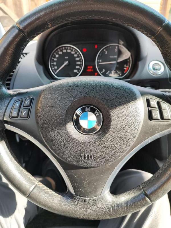 White BMW 123 2008 in Vilkaviskis, with an engine capacity of 2.00 L and mileage of 239 thousand km for 4500 €, photo 11 on AUTOMOTO.COM.LV