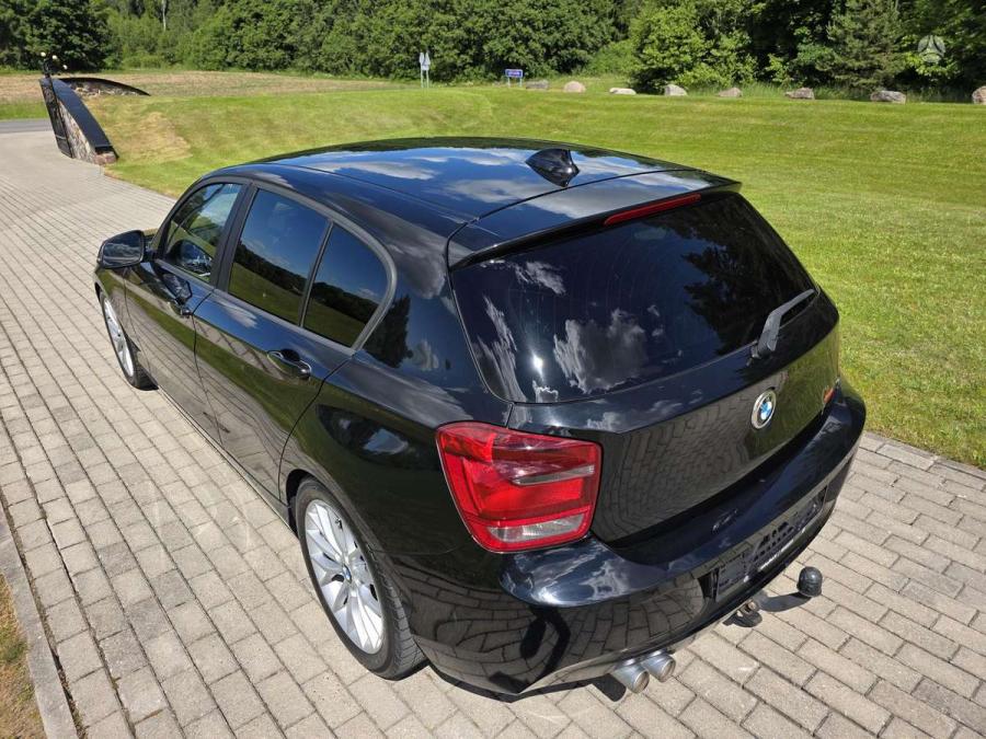 Black BMW 125 2012 in Telschi, with an engine capacity of 2.00 L and mileage of 285 thousand km for 5700 €, photo 18 on AUTOMOTO.COM.LV