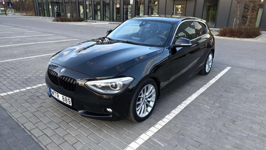 Melns BMW 125 2013 Viļņa, ar dzinēja tilpumu 2.00 L un nobraukumu 320 tūkst. km par 6900 €, foto 3 vietnē AUTOMOTO.COM.LV