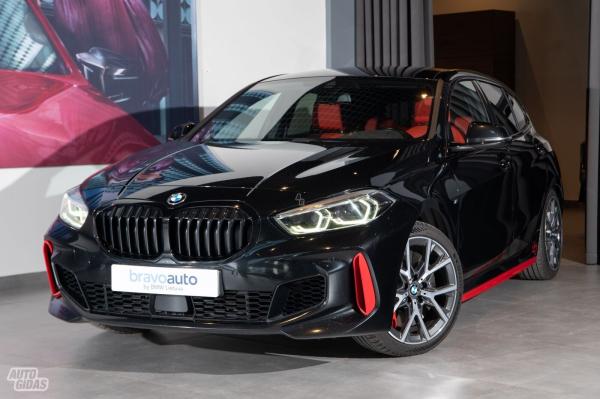 Melns BMW 128 2022 Kauņa, ar dzinēja tilpumu 2.00 L un nobraukumu 95 tūkst. km par 28741 €, foto 1 vietnē AUTOMOTO.COM.LV
