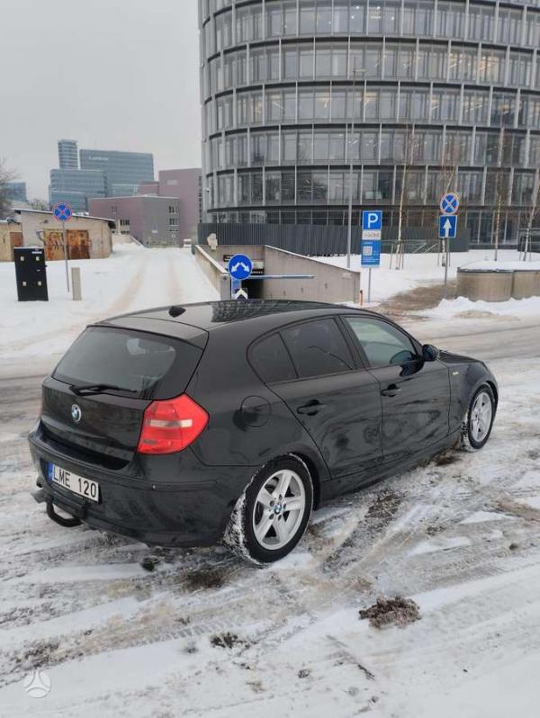 Melns BMW 130 2007 Viļņa, ar dzinēja tilpumu 0.00 L un nobraukumu 375 tūkst. km par 5300 €, foto 5 vietnē AUTOMOTO.COM.LV