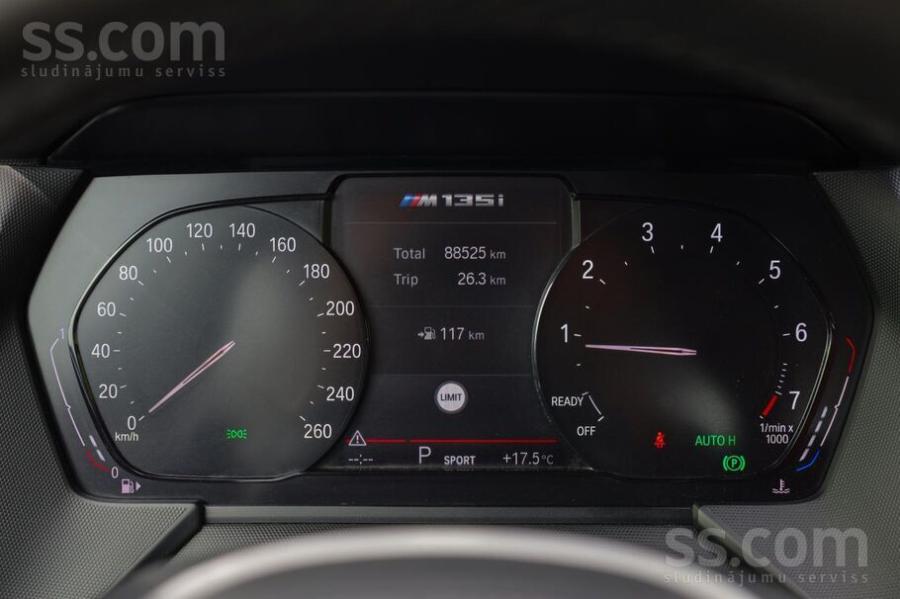 Синий БМВ 135 2020 в Рига, объемом двигателя 2.00 л и пробегом 0 тыс. км за 28995 €, фото 13 на AUTOMOTO.COM.LV