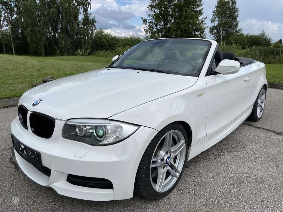 Balts BMW 135 2010 Panevēža, ar dzinēja tilpumu 2.98 L un nobraukumu 129 tūkst. km par 13900 €, foto 1 vietnē AUTOMOTO.COM.LV