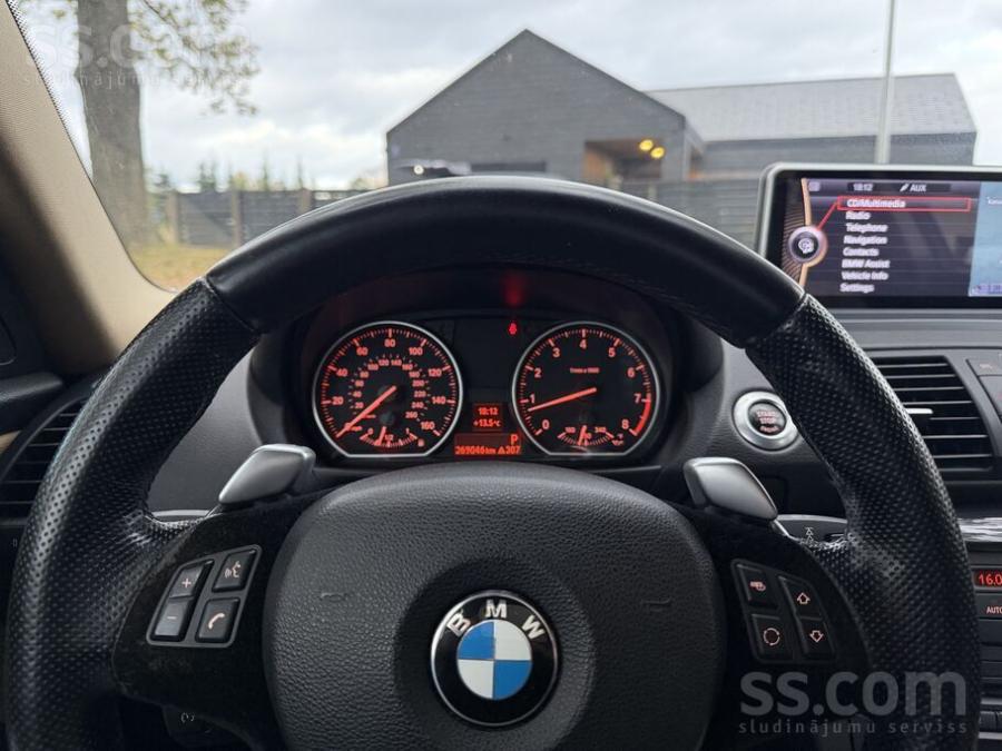 White BMW 135 2009 in Valmiera, with an engine capacity of 3.00 L and mileage of 269 thousand km for 13990 €, photo 29 on AUTOMOTO.COM.LV
