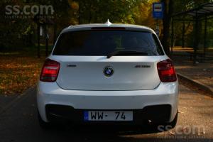 White BMW 135 2013 in Riga, with an engine capacity of 3.00 L and mileage of 189 thousand km for 21990 €, photo 5 on AUTOMOTO.COM.LV