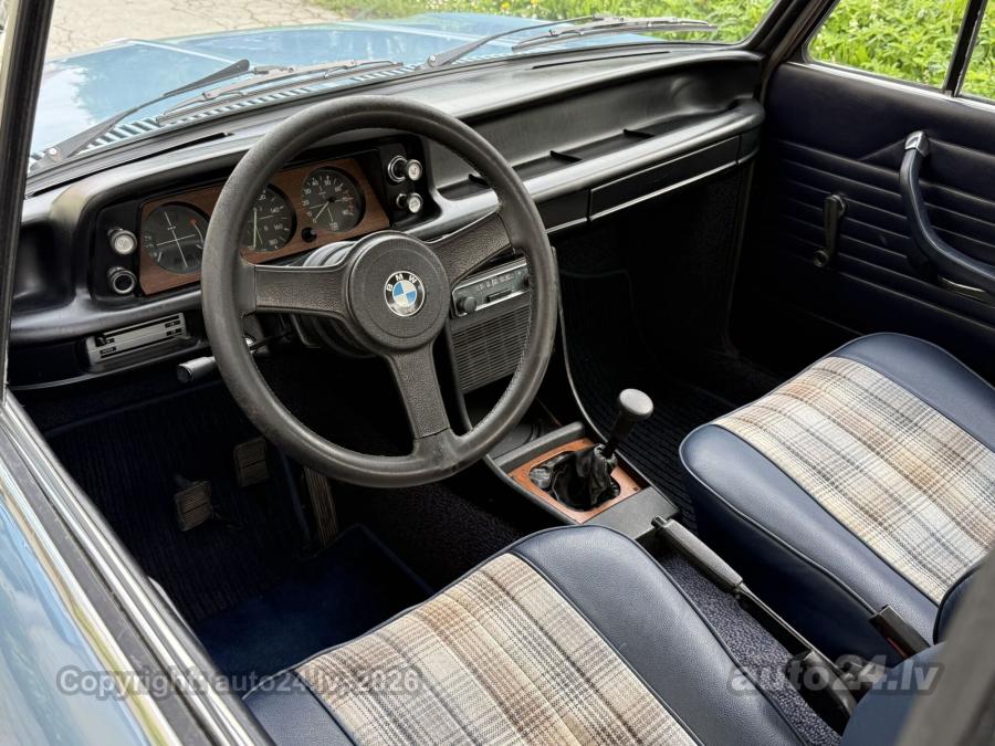 BMW 1502 1976 Tallina, ar dzinēja tilpumu 1.57 L un nobraukumu 1 tūkst. km par 15000 €, foto 10 vietnē AUTOMOTO.COM.LV