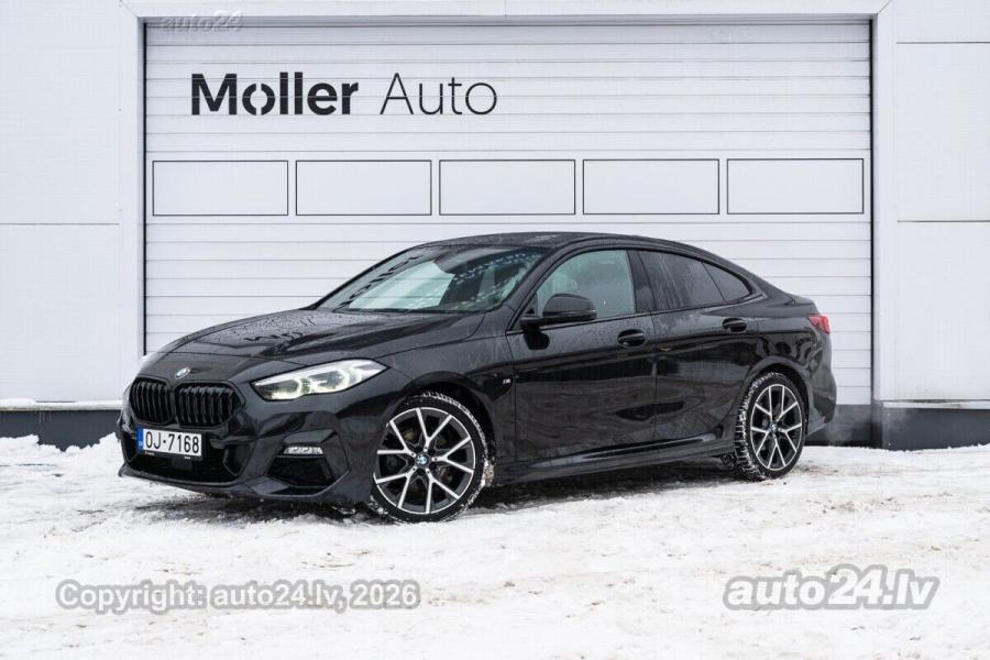 Black BMW 2 Series 2023 in Riga, with an engine capacity of 1.50 L and mileage of 50 thousand km for 26950 €, photo 1 on AUTOMOTO.COM.LV