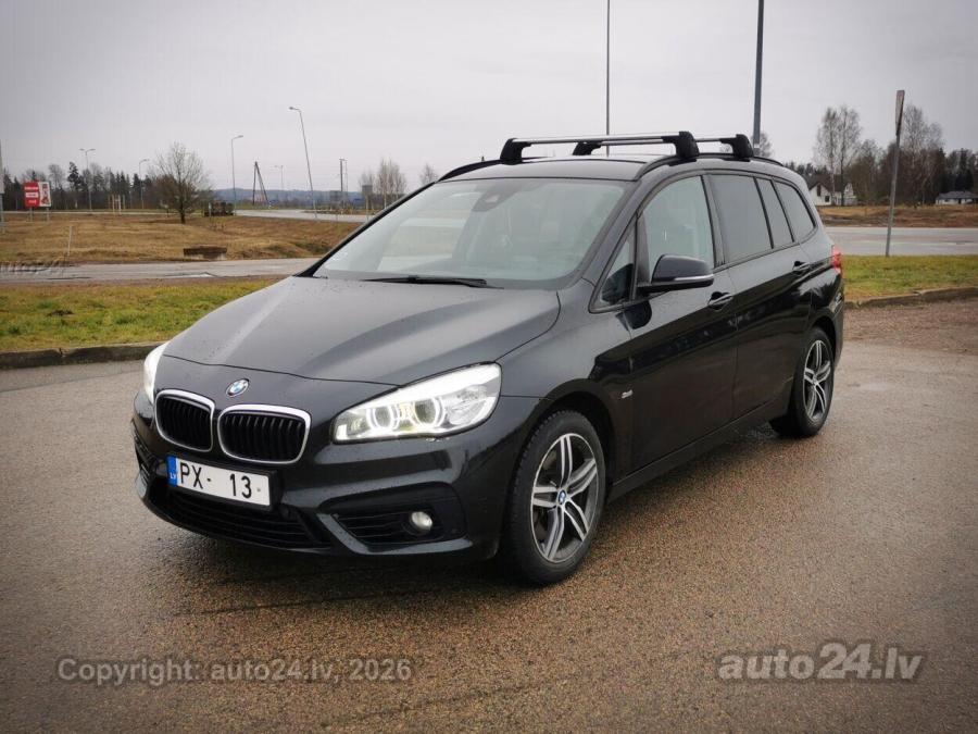 Black BMW 2 Series 2017 in Riga, with an engine capacity of 2.00 L and mileage of 210 thousand km for 13300 €, photo 1 on AUTOMOTO.COM.LV