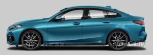Blue BMW 2 Series 2024 in Tallinn, with an engine capacity of 1.50 L and mileage of 57 thousand km for 29900 €, photo 8 on AUTOMOTO.COM.LV