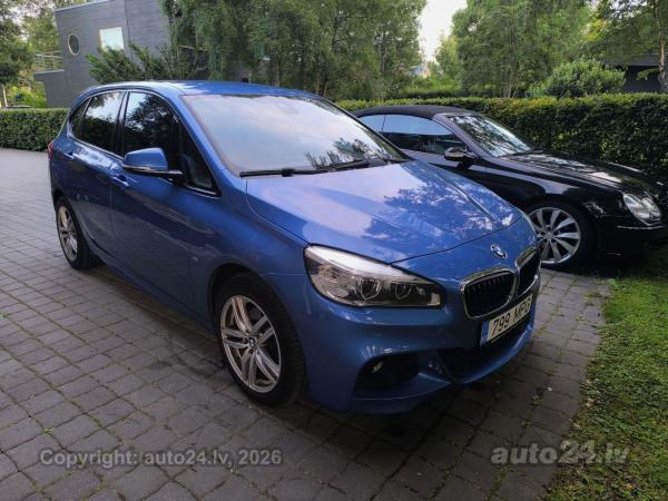 Blue BMW 2 Series 2015 in Tallinn, with an engine capacity of 1.50 L and mileage of 140 thousand km for 12990 €, photo 1 on AUTOMOTO.COM.LV
