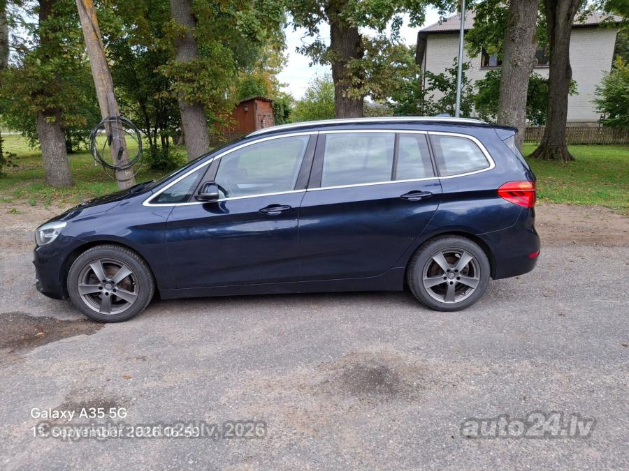 Blue BMW 2 Series 2016 in Tallinn, with an engine capacity of 2.00 L and mileage of 236 thousand km for 9950 €, photo 1 on AUTOMOTO.COM.LV