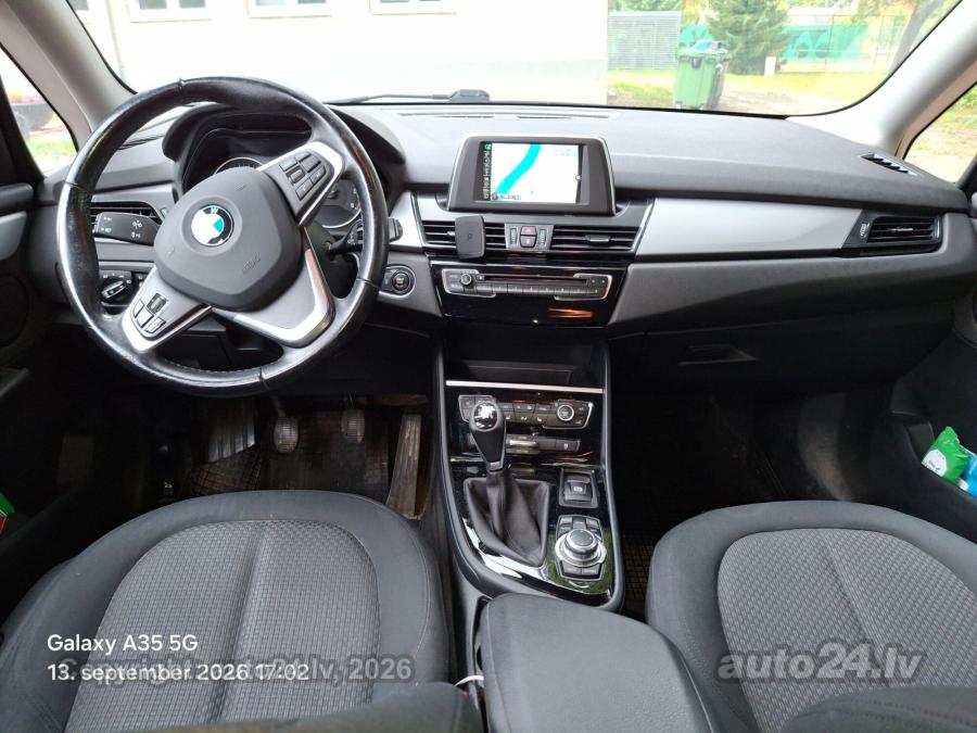 Blue BMW 2 Series 2016 in Tallinn, with an engine capacity of 2.00 L and mileage of 236 thousand km for 9950 €, photo 10 on AUTOMOTO.COM.LV