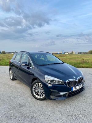 Zils BMW 2 Series 2020 Tallina, ar dzinēja tilpumu 1.50 L un nobraukumu 129 tūkst. km par 17500 €, foto  vietnē AUTOMOTO.COM.LV