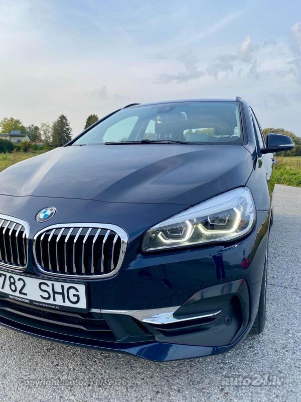 Blue BMW 2 Series 2020 in Tallinn, with an engine capacity of 1.50 L and mileage of 129 thousand km for 17500 €, photo 2 on AUTOMOTO.COM.LV