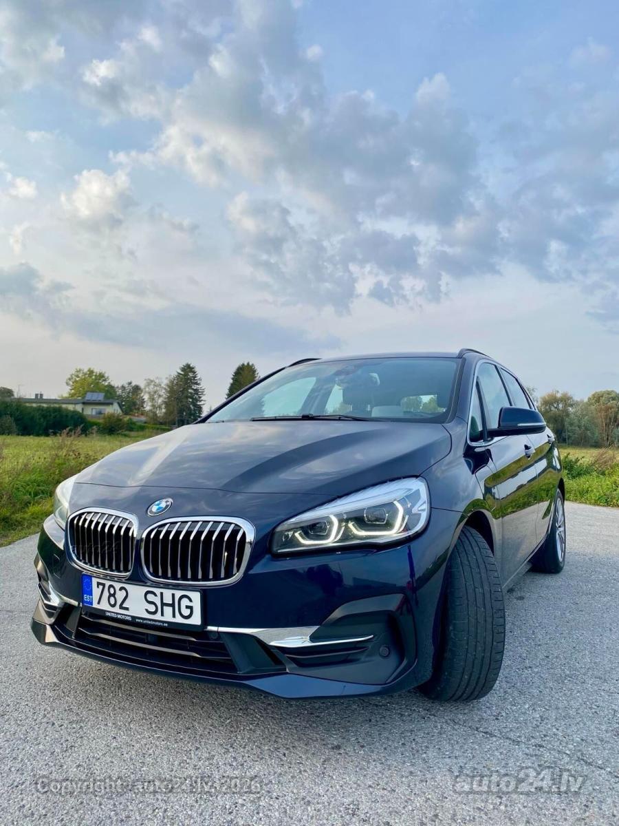 Blue BMW 2 Series 2020 in Tallinn, with an engine capacity of 1.50 L and mileage of 129 thousand km for 16500 €, photo 16 on AUTOMOTO.COM.LV